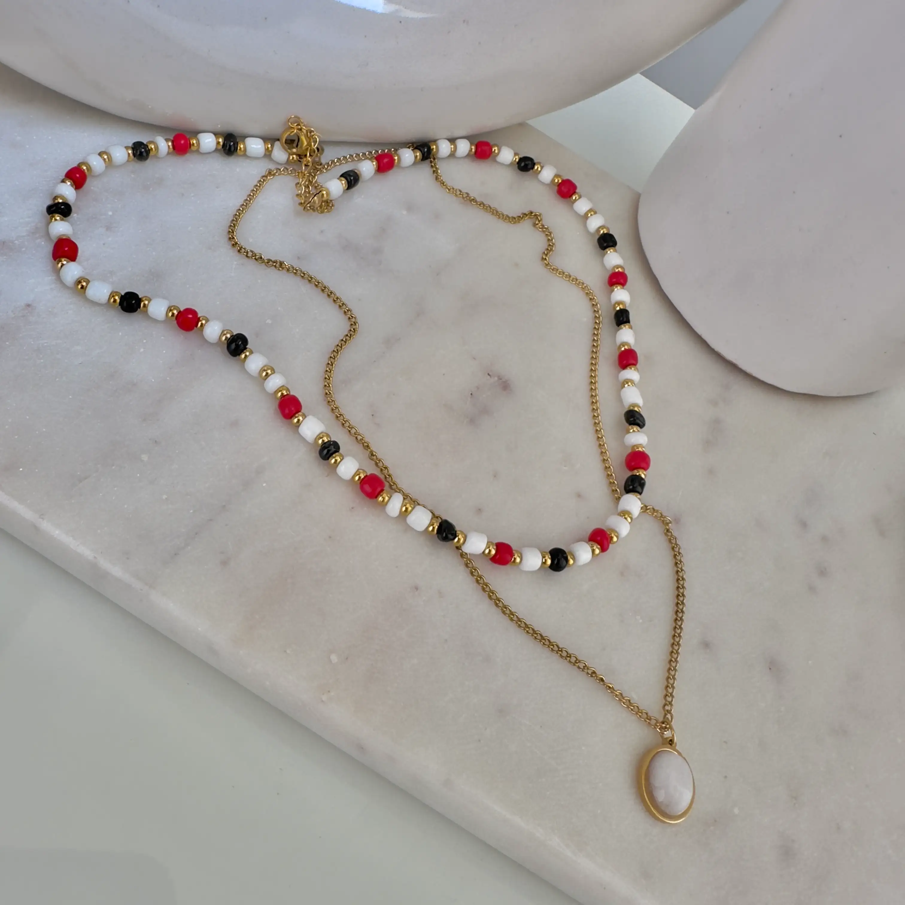 Mishkaa | Vintage layered necklace